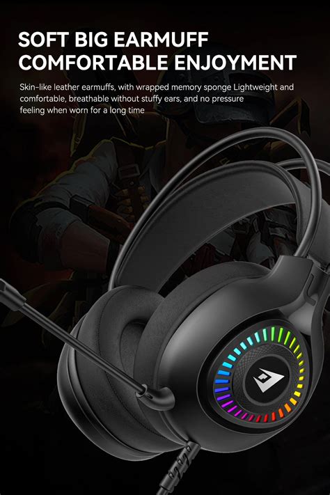 Jertech Hg01 Gaming Headset Immersive Audio Experience
