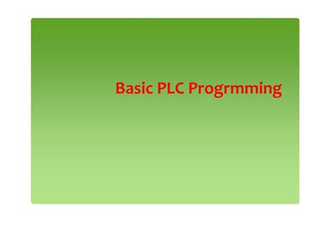 Plc Basicpdf