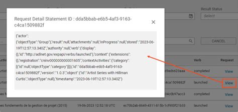 New Interface To Analyze Xapi Data