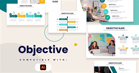 Business Objective Slides Illustrator Infographics Infographics Ft Business And Marketing Envato