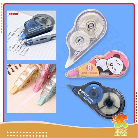 Jual Na Correction Tape Pita Koreksi Joyko Ct 522 12 M Tipex Mini