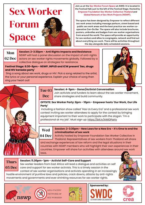 Coming To Association For Womens Rights In Development Awid Forum Join Us At The Sex Worker