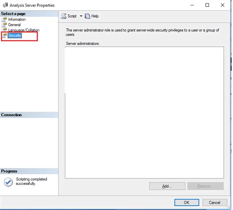 Ssas Adding Members To Server Administrator Role Using Powershell Stack Overflow