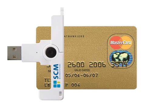 SCM SmartFold SCR3500 Smart Card Reader SCR3500