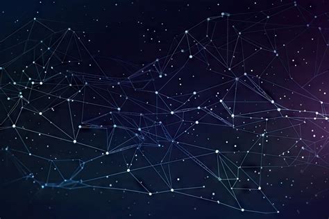 Premium Photo Abstract Line Connection Technology Network Background Computer