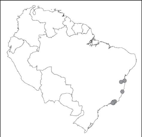 Distribution Map Of Leptodactylus Spixi Download Scientific Diagram