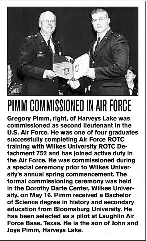 Greg Pimm Commissioned