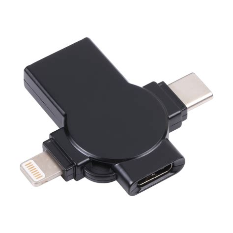 X In Usb To Dual Pin Usb C Type C Interface Otg Adapter Black Alexnld Com