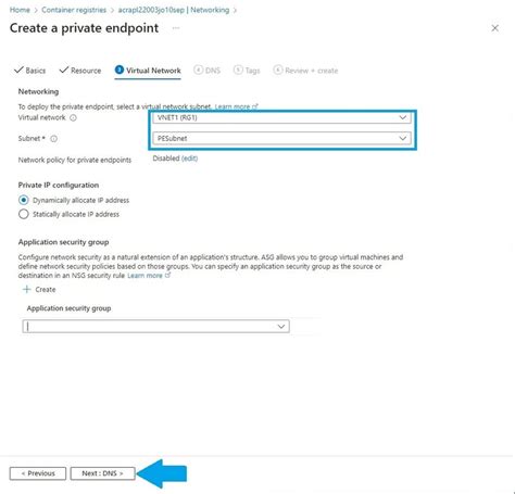 Securing An Azure Container Registry With Azure Container Apps Dev