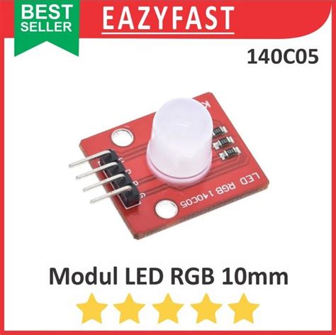 Modul Led Rgb Dip 10mm 3 Color 140c05 Keyess Module Arduino Esp 8266 Nodemcu Wemos Lazada