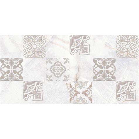 Плитка керамическая 30*60 MAGGEE WHITE DECOFON