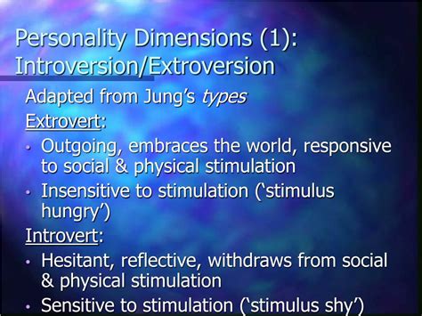 Ppt Personality Psy234 Lecture 5 Trait And Type Approaches Powerpoint
