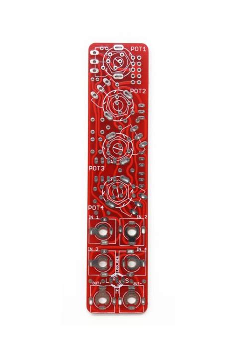 Mixer PCB Befaco Modular Addict Synth DIY
