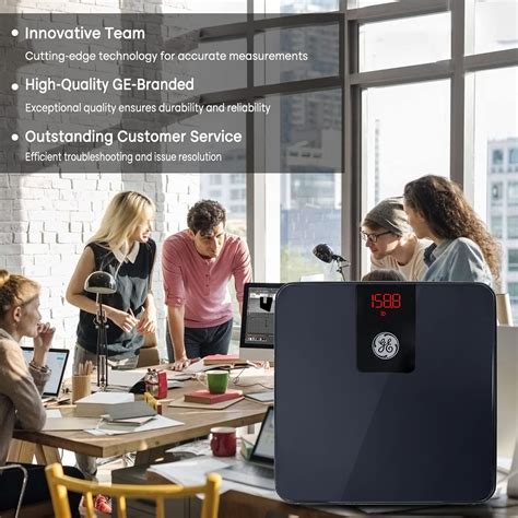 Ge Báscula Para Baño Con Peso Corporal Báscula Digital Precisa Báscula Inteligente Con