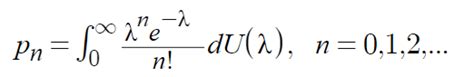 Compound Poisson Distribution Pollaczekgeiringer Statistics How To
