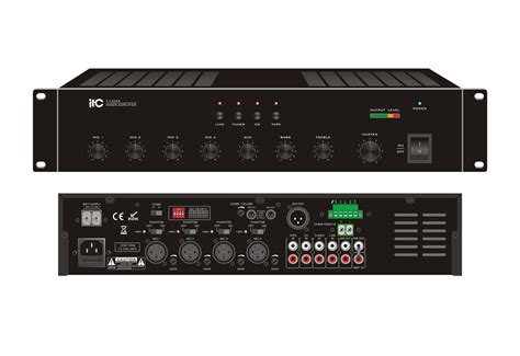 Itc Fp Series Amplifier Mixer Amplifier 2u 70v 100v And 4 16ohm