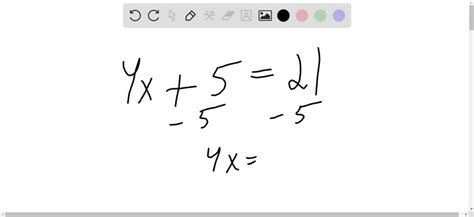 Solved The Difference Of Four Times A Number And Five Is Twenty Three