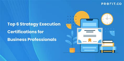 Top 6 Strategy Execution Business Certifications