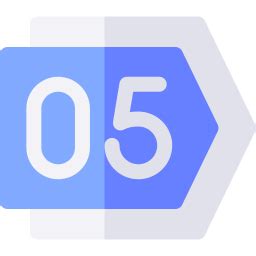 Number 5 Free Business And Finance Icons