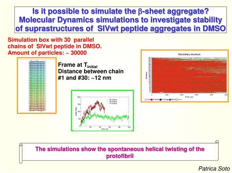 Ppt One Step Beyond Simulation Of Peptide Aggregation Powerpoint Presentation Id 5706016
