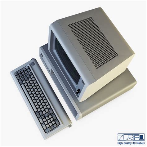 3d Model Ibm 5150 Personal Computer Keyboard Turbosquid 1302363