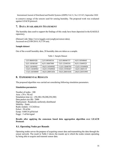 Consensus Based Data Aggregation For Energy Conservation In Wireless