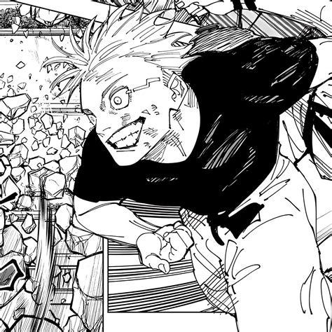 Gojo Satoru Manga Art Manga Drawing Manga Illustration