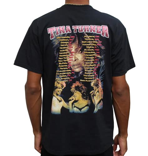 Vintage Tina Turner Tour T Shirt Size L — Rootsbk