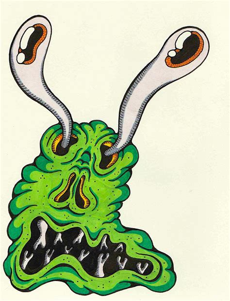 A Blobby Boi I Drew That Has Some Slight Spongebob Influence R Drugart