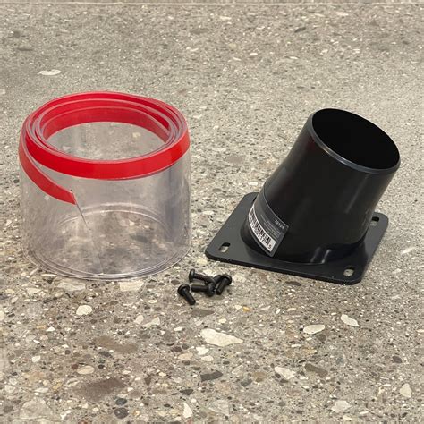 Dust Collection Boot And Shroud For Router Sled Crafted Elements