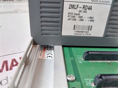 Honeywell Mlr Ac Mlr Dbsf Mlf Rd A Programmable Logic Controller Aeliya Marine