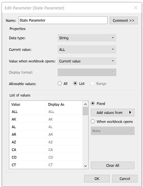 How To Dynamically Switch Data Sources Using Tableau Parameters Playfair
