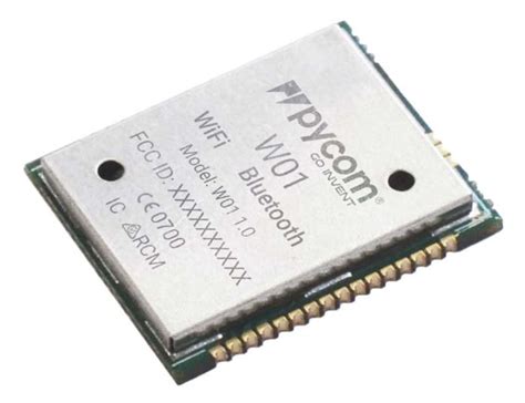 Pycom W Pycom Pycom W V Ble Wifi Module Bluetooth Low Energy Ble Wifi I C I S Spi