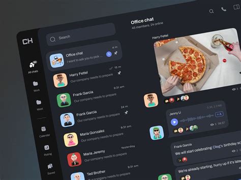 Web Chat Ui Web App Design App Interface Design Chat