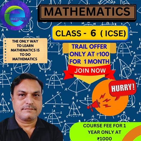 Mathematics Class 6 Icse Education Point