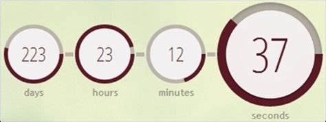 25 Jquery Countdown Timer Designs