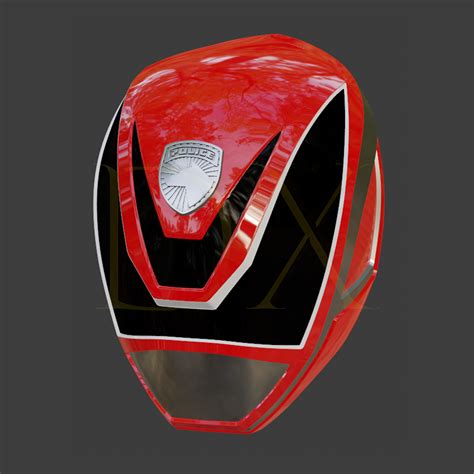 🪖 Power Ranger Spd Red Dekaranger Red・ Stl File For 3d Printing・cults