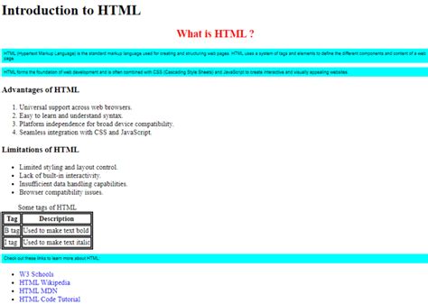 Class 10 Computer Application Chapter 6 Cascading Style Sheets Css
