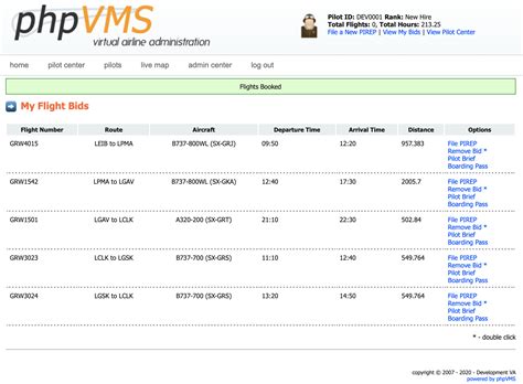 Flight Assignments Php Mods