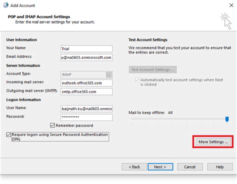 How To Configure Outlook Manually Imap Foetron Microsoft Cloud Solutions Provider