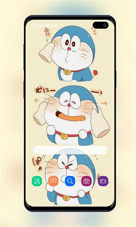 Kawaii Blue Cat Robot Wallpaper Hd Apk Voor Android Download