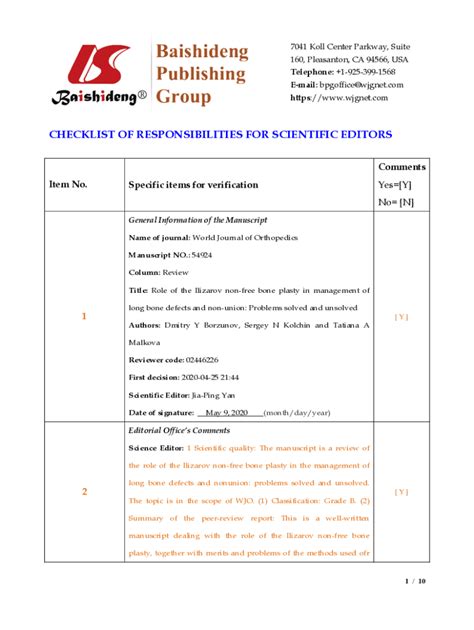 Fillable Online Title Role Of The Ilizarov Non Free Bone Plasty In