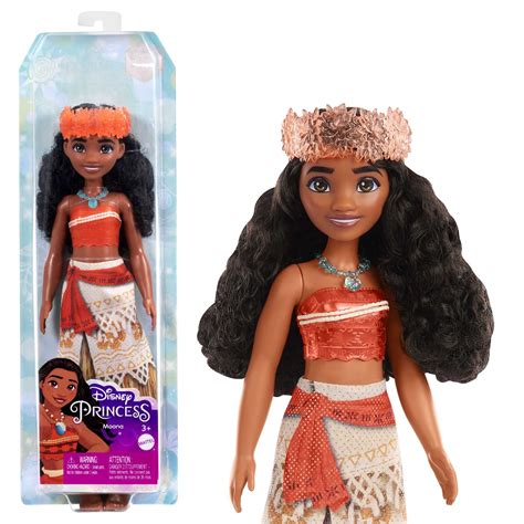 Buy Mattel Disney Princess Dolls Moana Posable Fashion Doll With Sparkling Clothing And