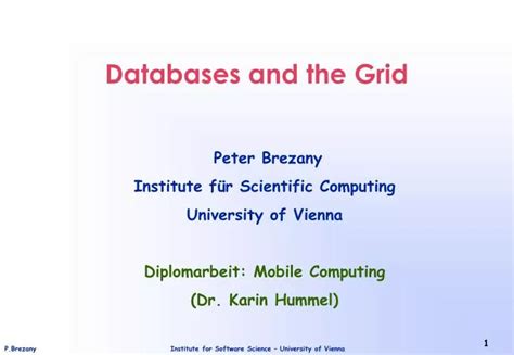Ppt Databases And The Grid Powerpoint Presentation Free Download