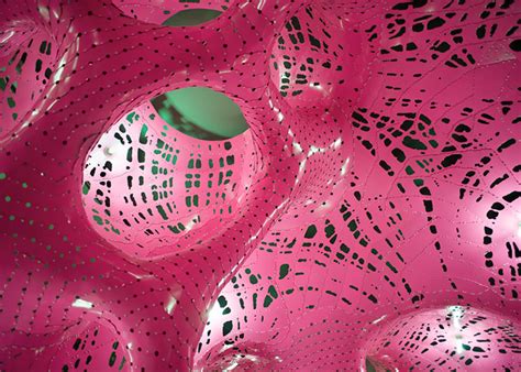 Marc Fornes Creates Pink Structure For Situation Room Installation