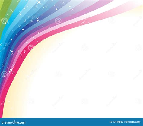 Abstract Colorful Rainbow Wave Stock Vector Illustration Of Colorful