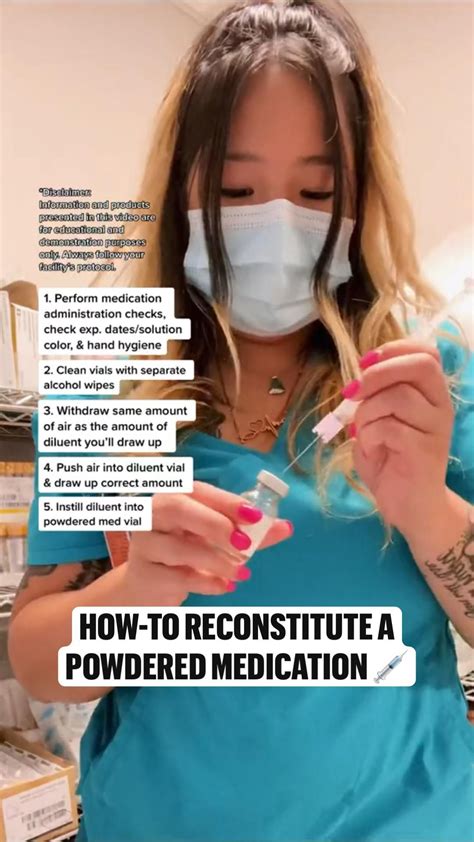 Iv Administration How To Mix Iv Medication Via The Mini Bag Plus System For Nurses Artofit