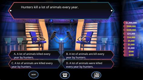 Who Wants To Be A Millionaire An Elearning Efl Game Educraft