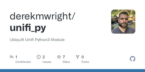 GitHub Derekmwright Unifi Py Ubiquiti Unifi Python3 Module