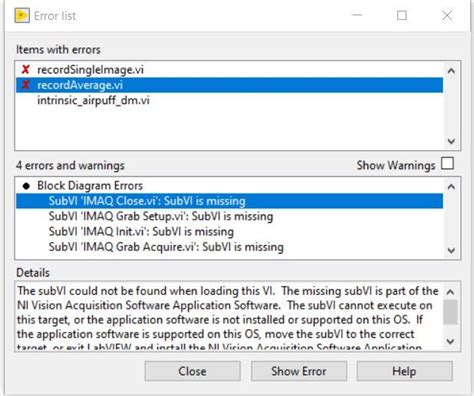 Replacing Imaq With Imaqdxvis To Enable Non Ni Camera Use Ni Community